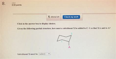solved value 3 33 points 1 attempt let check my work click