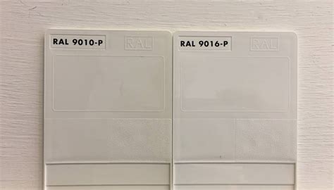 Ral 9003 Vs 9010 Vs 9016 Unterschied