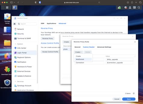 เชอมตอ Synology NAS จากภายนอก ผาน Cloudflare DNS Proxy รวมกบ Reverse Proxy ทตดมากบ NAS