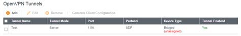 Openvpn Bridged Clientserver Configuration Openvpn Bridged Clientserver Configuration