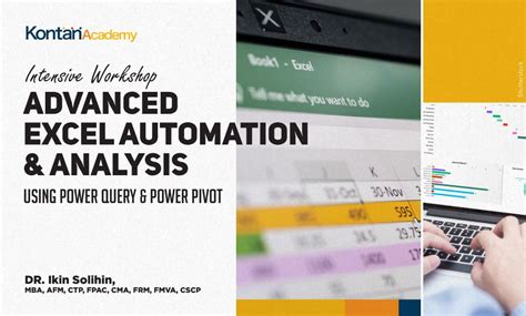Advanced Excel Automation And Analysis Using Power Query And Power Pivot