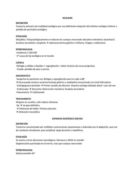 Acalasia Pdf