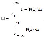 The Omega Risk Measure