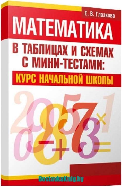 Математика в таблицах и схемах с мини тестами Курс начальной школы Доставка книг