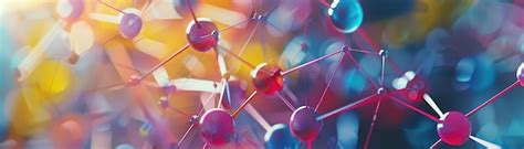 Teamwork Visualized Through Interconnected Abstract Shapes In Bright Colors Premium Ai