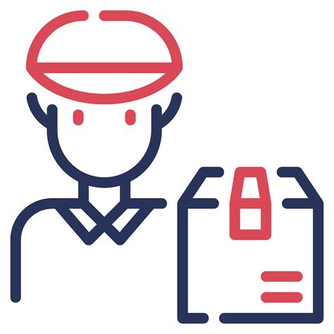 Courier Icon Illustration For Uiux Infographic Etc 34118253 Vector Art At Vecteezy