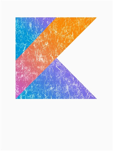 Kotlin Programming Language Retro Style T Shirt For Sale By Vladocar Redbubble Programmer