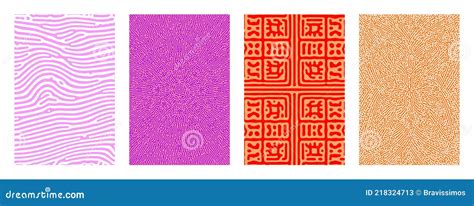 Vector Abstract Background Bio Diffusion Geometric Organic Pattern Stock Vector Illustration