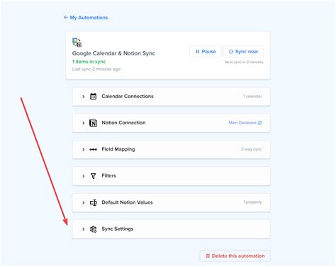 How Can I Turn Event Deletion On Or Off Sync