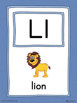 L Alphabet Letter
