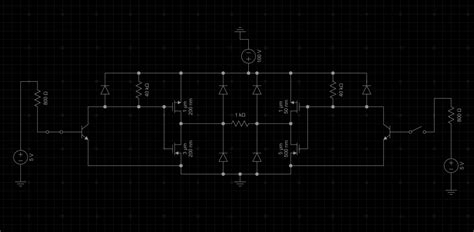 switch mode power supply generating a 60 hz square wave to control a