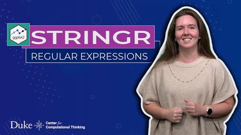 Working With Regular Expressions Using Stringr In R Youtube