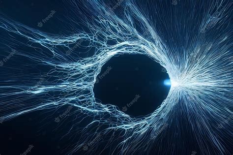 Premium Photo Digital Technological Background Abstract Structure With Connected Dots And