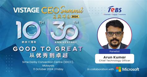 Total Ebiz Solutions On Linkedin Vistageceosummit2024 Malaysia