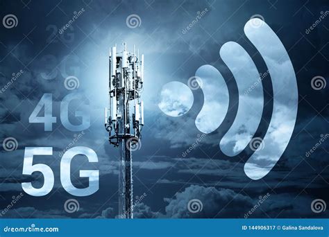 5g Fast Speed Wireless Internet Connection Communication Mobile