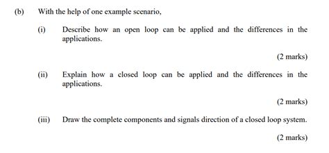 Solved B With The Help Of One Example Scenario I Chegg Com