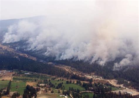 Two Decades Later Record Wildfires In Kelowna Bc Are Dwarfed By