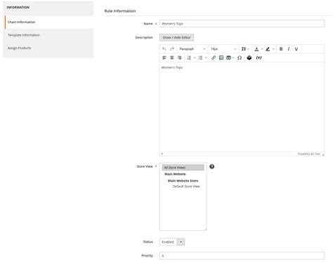 Magento 2 Size Chart Extension Integrate Size Guide Module Themeroute