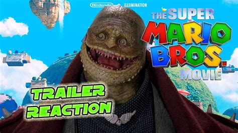 Wheres My Koopa Troopas At Super Mario Bros Movie Trailer Reaction