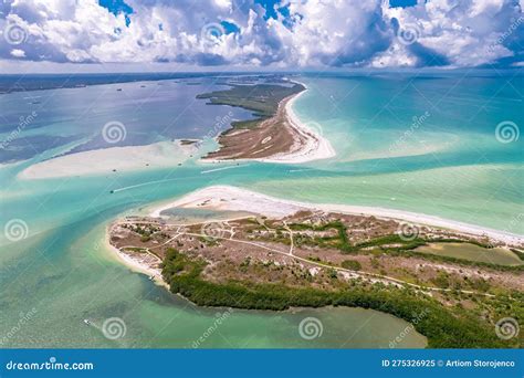 Florida Panorama On Island Honeymoon Island And Caladesi Island State
