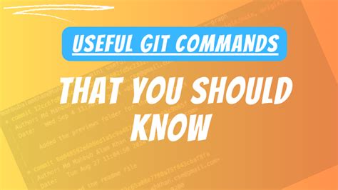 Useful Git Commands That You Should Know Premium Wordpress Themes And