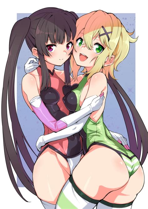 Akatsuki Kirika And Tsukuyomi Shirabe Senki Zesshou Symphogear Drawn