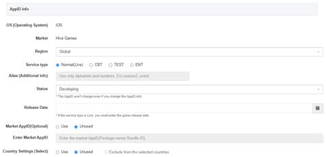 Manage AppID Hive Developers Manage AppID Hive Developers