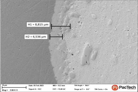 Sem Of Cross Sectional Tht Interface After Thermal Cycling Board Pin Side Download Scientific