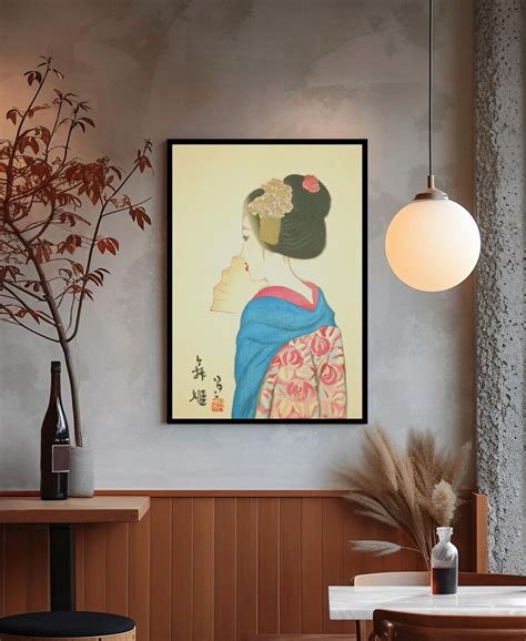 Takehisa Yumeji “maihime” Japanese Woman Art Japanese Kimono Girl Art