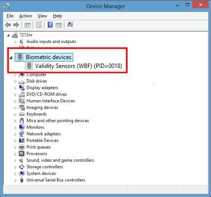 Fingerprint Reader Not Working In Windows