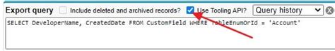 Salesforce Retrieve Custom Field Created Date Rsfblogs