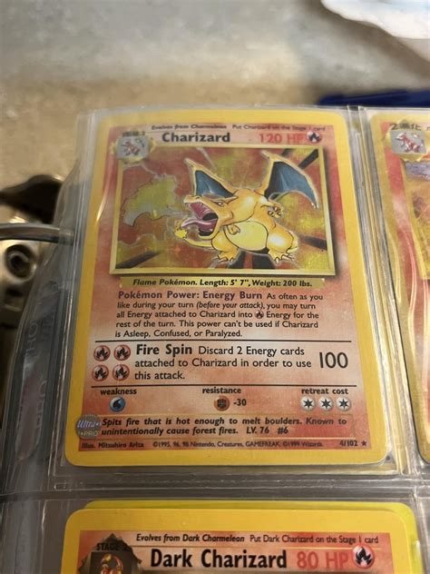 Just Found My First Edition 1999 Holographic Charizard And My Huge Binder Of More Now What