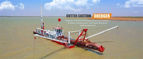 China Cutter Suction Dredger Sand Dredger River Dredger Manufacturer