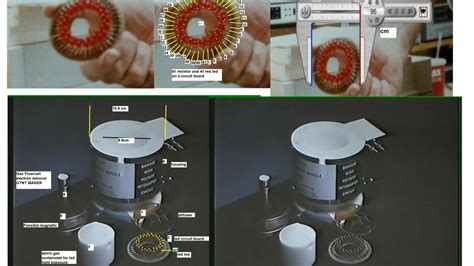 The Stacked Cell With Red Led Ring