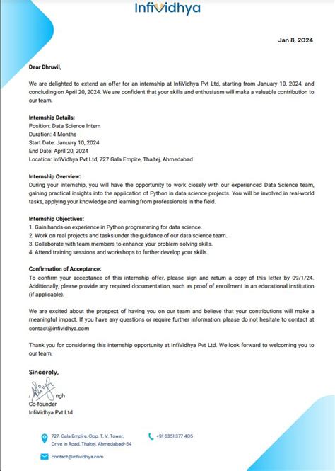 Dhruvil Dasadiya On Linkedin Datascience Internshipjourney