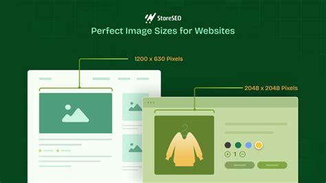 perfect image sizes for websites the ultimate guide [2025] storeseo