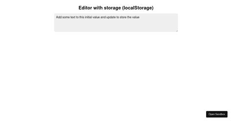 Valtio Storage Codesandbox