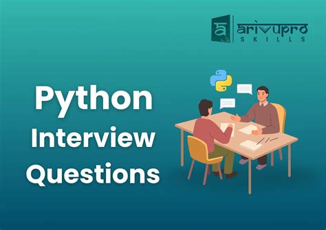 python interview questions experts guide to success