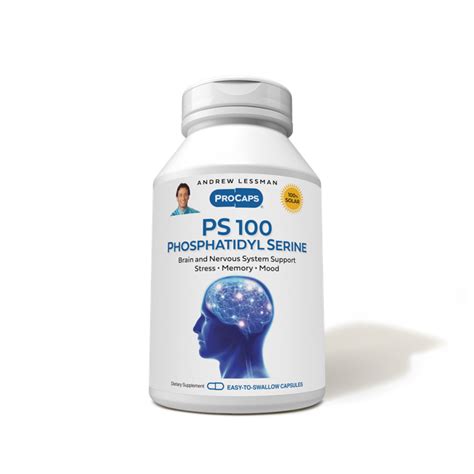 Procaps Laboratories Shop Ps 100 Phosphatidyl Serine By Andrew