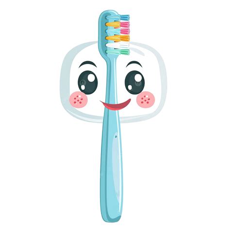 귀여운 만화 칫솔 만화 귀엽다 하얀색 Png 일러스트 및 이미지 에 대한 무료 다운로드 Pngtree
