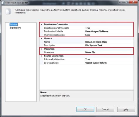 0396 Sql Server Ssis Move And Rename A File Could Not Find