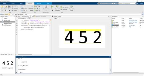 How To Read Numbers From An Image In Matlab Using Ocr Optical Character Recognition