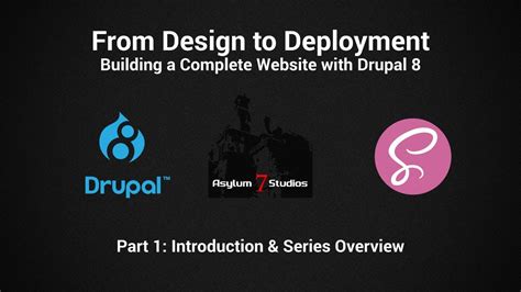 drupal 8 complete website part 01 introduction youtube
