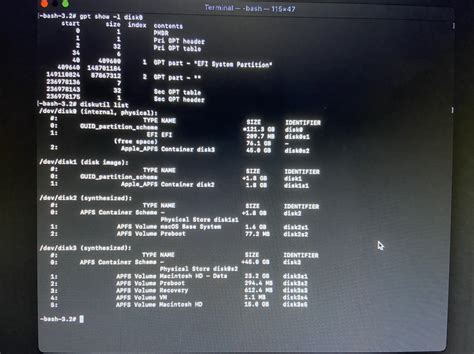 macos how to make remove free space and make apfs container take it