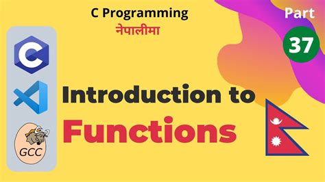 Introduction To Functions C Programming Tutorials In Nepali 37 Youtube