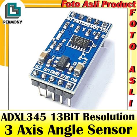 Jual Adxl345 Accelerometer 3 Axis Angle Sensor Adxl 345 Module Shopee Indonesia