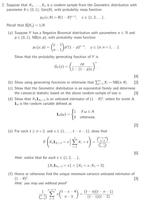 Suppose That X Dots Xn Is A Random Sample From The Chegg