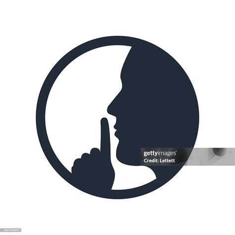 Do Not Disturb Icon Shhh Gesture For Silence And Secrecy High Res