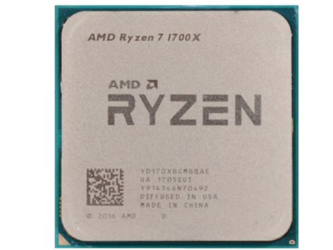 Amd Ryzen 7 1700 8c16t Socket Am4 30 37ghz 16mb L3 Atehno