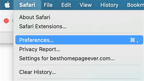 How To Change Your Homepage In Safari Browser